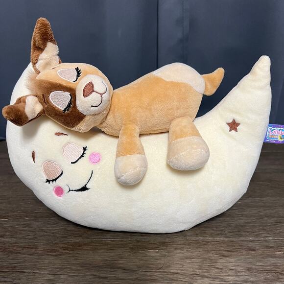 Lullabrites | Toys | Happy Nappers Lullabrites Moon Pet Puppy Plush Set ...